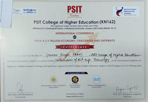 Gaurav Singh On Linkedin Ai Technology Certification Psit