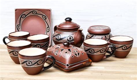 Чайний сервіз на шість осіб трипілля — ціна 3500 грн у каталозі Чайні сервізи Купити товари для