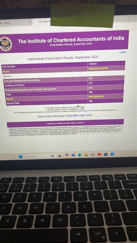 Pragati Gupta On Linkedin Ca Finalist It Is Cleared Both My Groups In Very First Attempt With