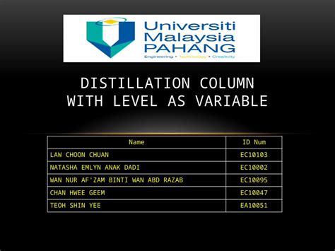 pptx distillation column level dokumen tips