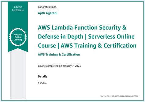 Aws Lambda Function Security And Defense In Depthpdf