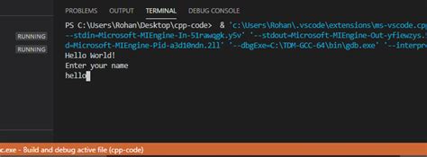 Windows Where Is My Output When Debugging C Code In Visual Studio Code Stack Overflow