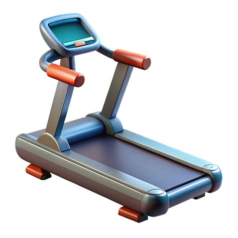 Dramatic Minimalist Treadmill Fitness Machine Isolated Original 57563564 PNG