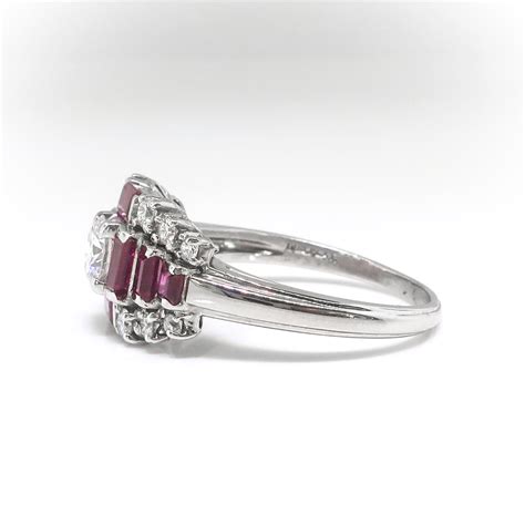 Vintage Diamond Engagement Ring Estate 1990s 184ct Tw Round