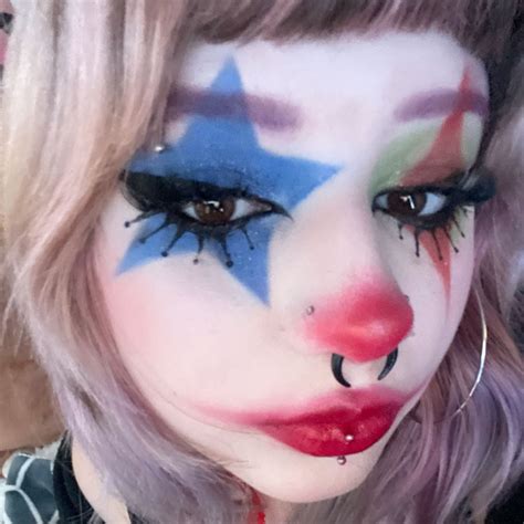 Pin By Fit N Gorgeous On Haloween Makeup Ideas Clown Makeup Cute Clown Makeup Cute Halloween