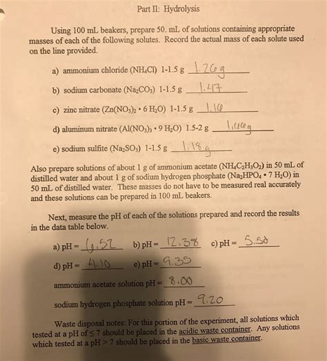 I Need Help With My Report Questions For My Lab H Chegg