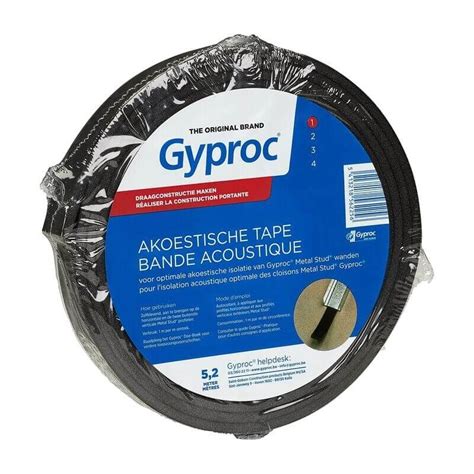 Bande Disolation Acoustique Gyproc En Polyéthylène De Teint