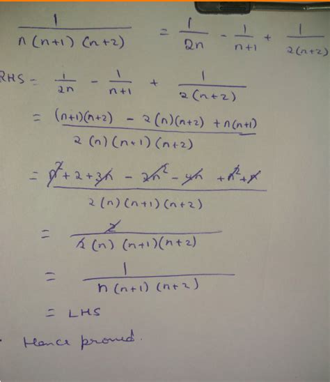 Solved Problem Show That For Any Positive Integer N We Chegg