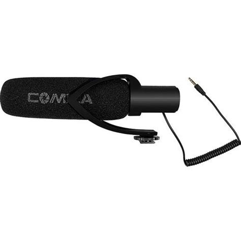 Comica Audio CVM-V30-PRO-B Supercardioid Directional Shotgun Mic with 3 ...