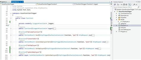 Build And Deploy Azure Function Using C And Integration With Azure Sql