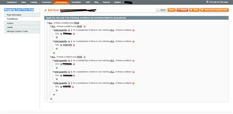 magento 1 9 how can i bulk import shoppingcart price rule sku s into