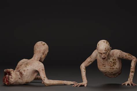 Dismembered Zombie D Humanoids Unity Asset Store