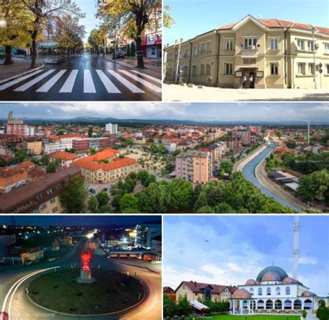 Podujeva City Or Besiana City Kosovo Region Of Llap