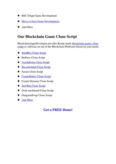 Ppt Blockchain Game Development Company Blockchain Game Clone
