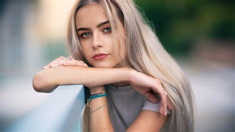1920x1080 Cute Girl Blonde Hairs Laptop Full Hd 1080p Hd 4k Wallpapers