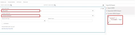 How To Use Transform Dataraptor In Array To Keyvalue