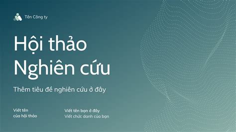 Mẫu Powerpoint Đẹp Chuyên Nghiệp Miễn Phí Canva