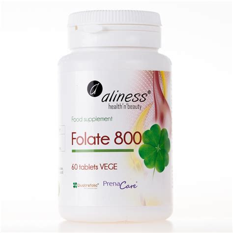 Folate For Pregnant Women 800µg 60 Vegan Tablets Uk
