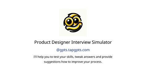 Product Designer Interview Simulator Gpts Features And Functions