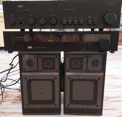 Nad Amplifier Sansui Tuner Sony Speakers Audio Soundbars