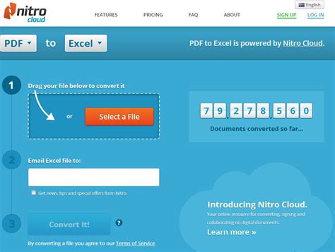convertir des pdf en fichiers excel xls 3 sites en ligne gratuits