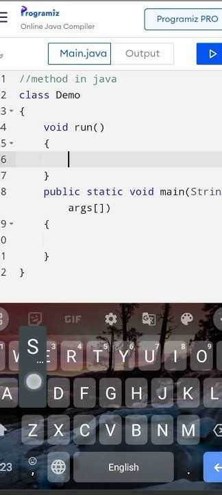 Method In Java Coding Challenge Java Tutorial Java Code