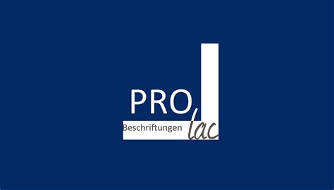 Prolac Beschriftungen – Der Fachmann rund ums Thema Druck