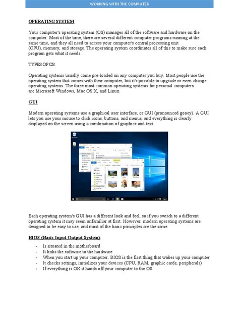 Basics Files Folders 2 Pdf Operating System Graphical User Interfaces