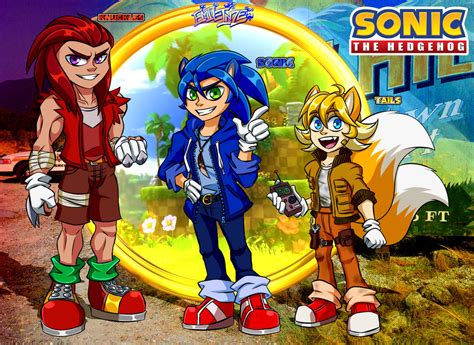Sonic And His Friends My Human Version By Emil Inze On Deviantart