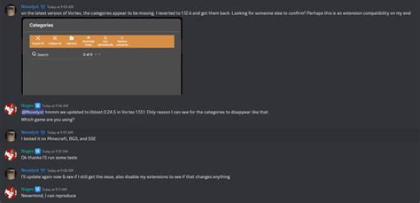 1 13 1 update bug vortex support nexus mods forums