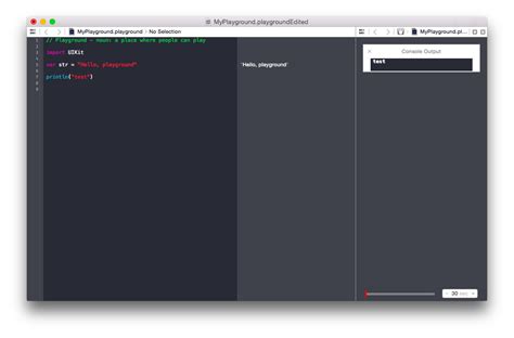 Xcode6 Swift Println Command Does Not Output In Console Stack Overflow