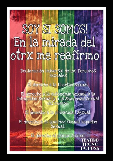 El Derecho A La Sexualidad Colectivo Artístico Pupusa