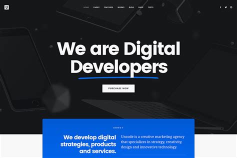 Uncode When You Need A Pixel Perfect Theme For Creative Professionals Graphicsfuel
