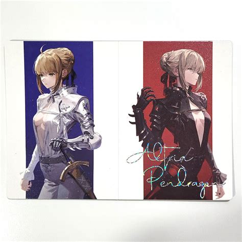 Goddess Story Comics Party 3 Bifold Card Fate Altria Artoria