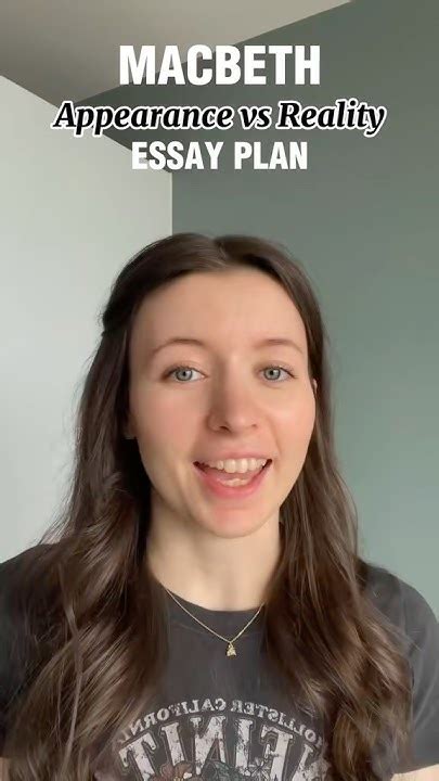 Appearance Vs Reality In Macbeth Gcseenglish Gcse Youtube