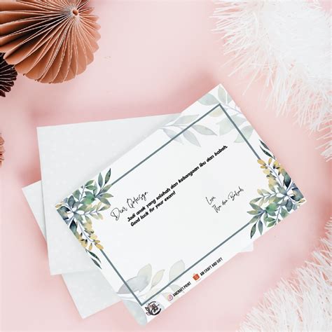 Custom Printer Wishcard Birthday Design Shopee Malaysia