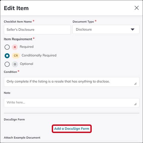 Associate DocuSign Forms With Compliance Document Checklists In CommandMC Leadership Answers