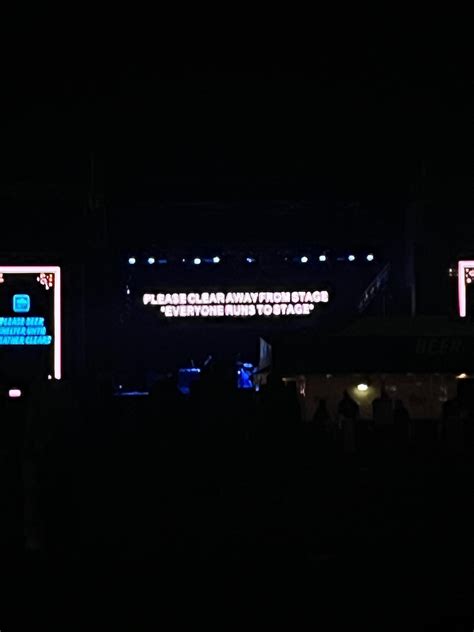 Please Clear Away From Stage Everyone Runs To Stage Rkilbyblockparty