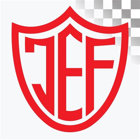 Premium Vector Jef Letter Logo Design