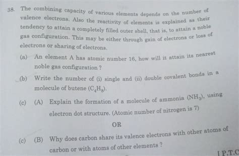 A An Element A Has Atomic Number 16 How Studyx