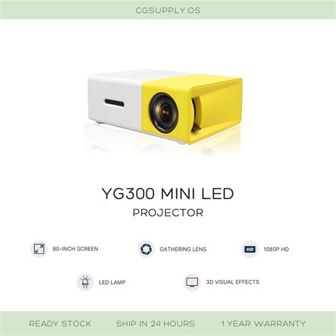 YG300 Mini Led Projector Shopee Malaysia