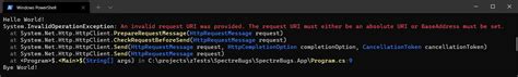Exception Does Not Render Correctly Issue Spectreconsole Spectre Console GitHub