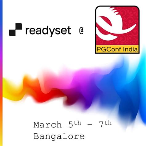 pgconfindia postgresql readyset databasescaling readyset