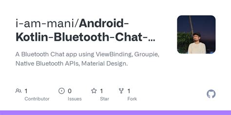 Github I Am Maniandroid Kotlin Bluetooth Chat App A Bluetooth Chat