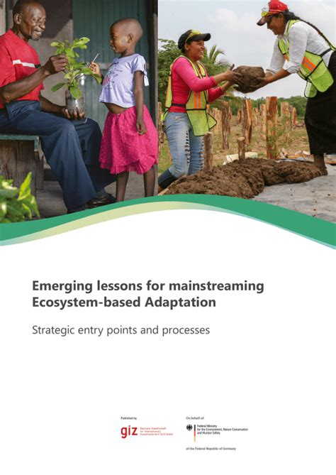 Emerging Lessons For Mainstreaming Ecosystem Based Adaptation