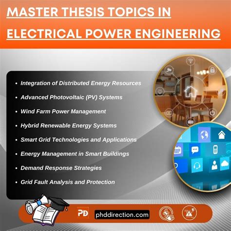 Master Thesis Ideas In Electrical Power Engineering