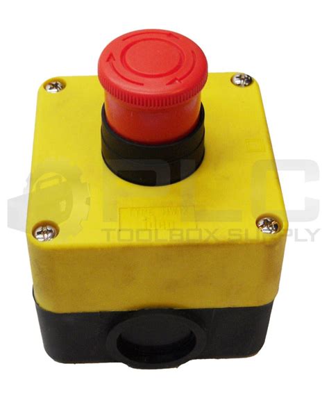 NEW IDEC HW1X BV311 R EMERGENCY STOP PUSH BUTTON READ PLC Toolbox Supply