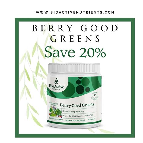 Bioactive Nutrients Cyber Monday Is Almost Here Sale Starts Monday