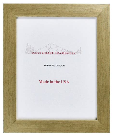 70288 German Silver Contemporary Frame Clear Glass Etsy