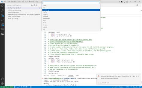在 Visual Studio Code 中编译调试和执行 Makefile 工程 llama2 c vscode makefile怎么运行 CSDN博客